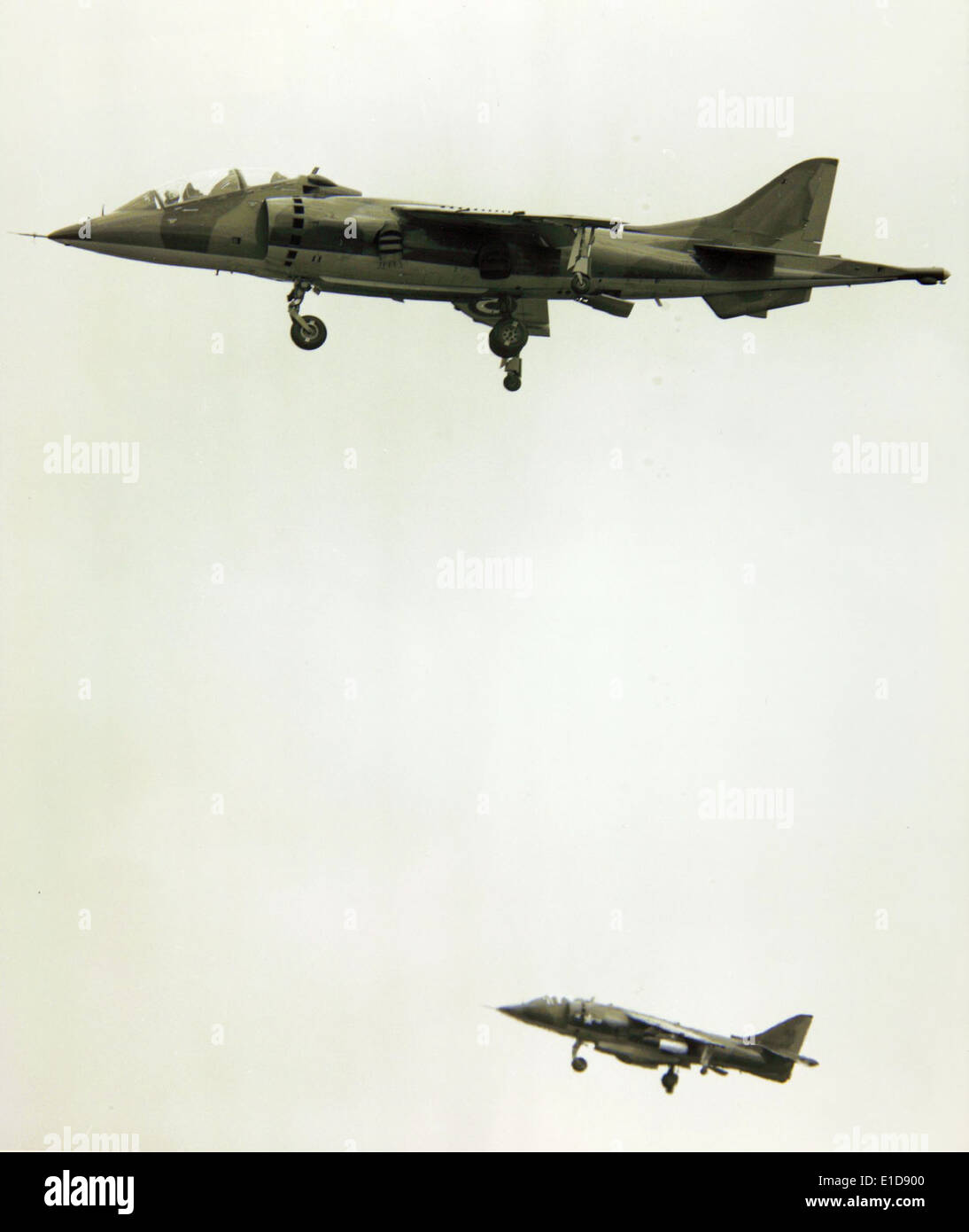 The Hawker Siddeley AV-8A Harrier was a British-made jet aircraft ...