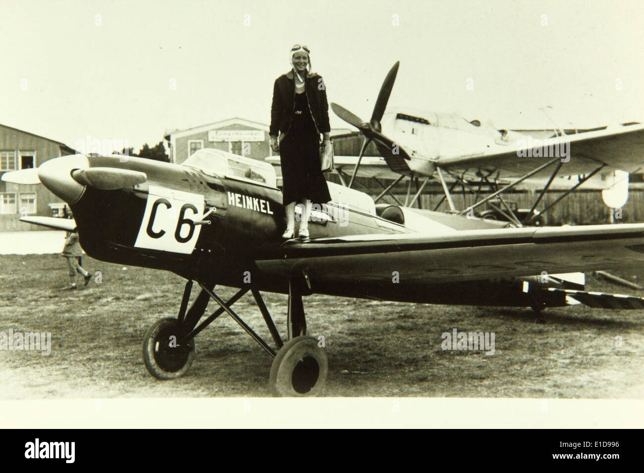 The Heinkel He 64 was a German biplane used in the 1930s, primarily for ...