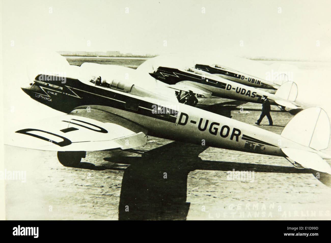 The Heinkel He 70, developed in the 1930s, was a German high-speed ...