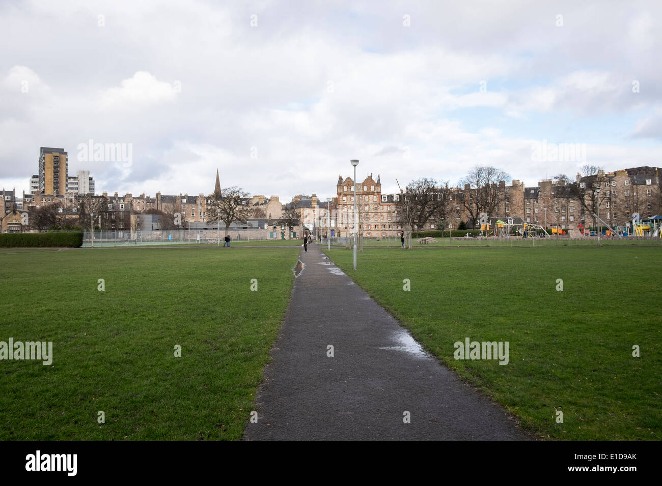 Meadows park edinburgh winter hi-res stock photography and images - Alamy