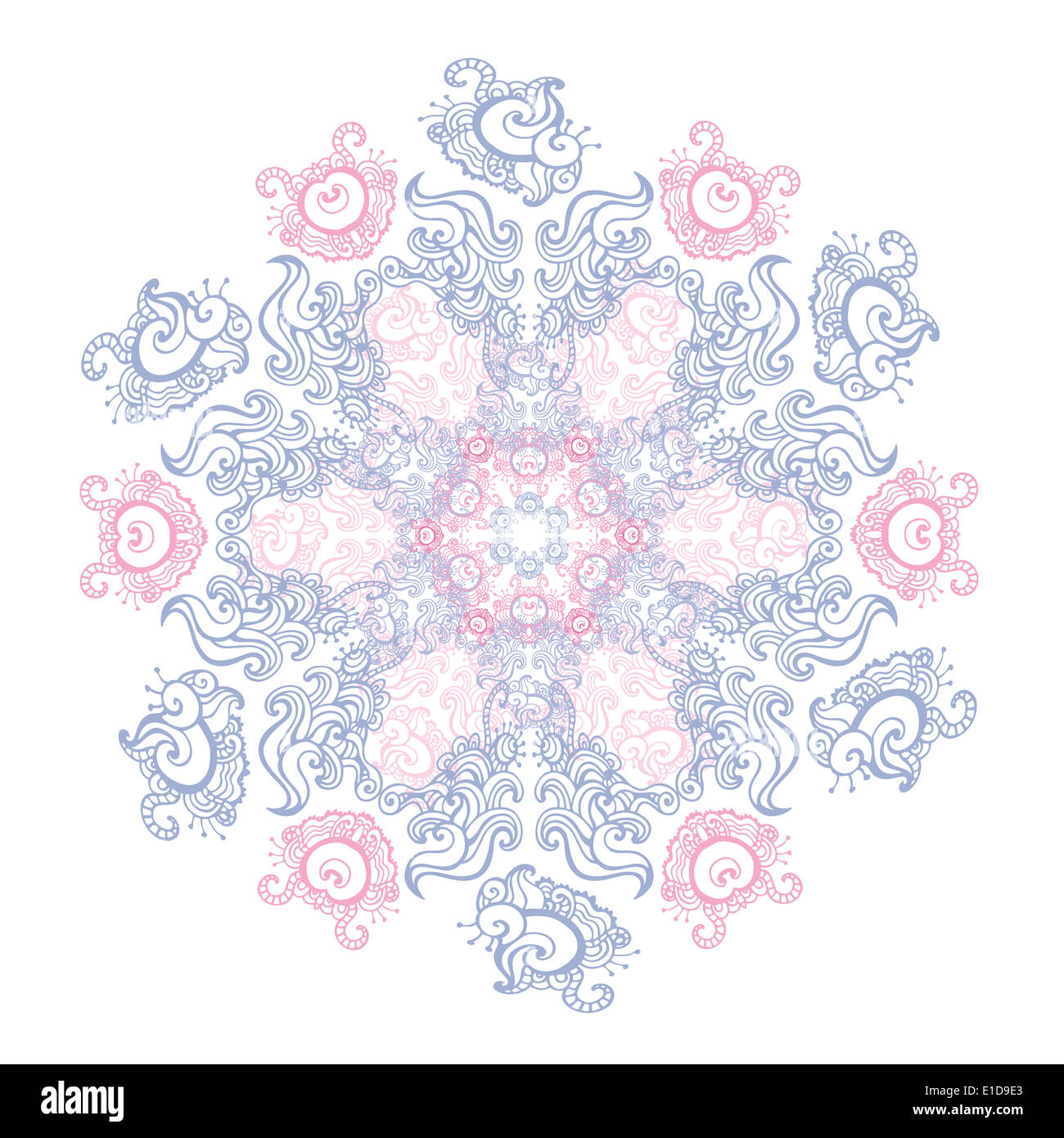 Mandala. Indian decorative pattern Stock Photo - Alamy