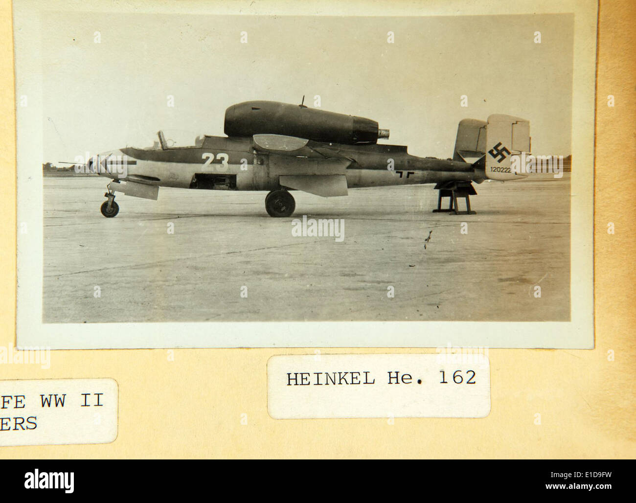 Heinkel, He 162, Spatz Volksjager Stock Photo - Alamy