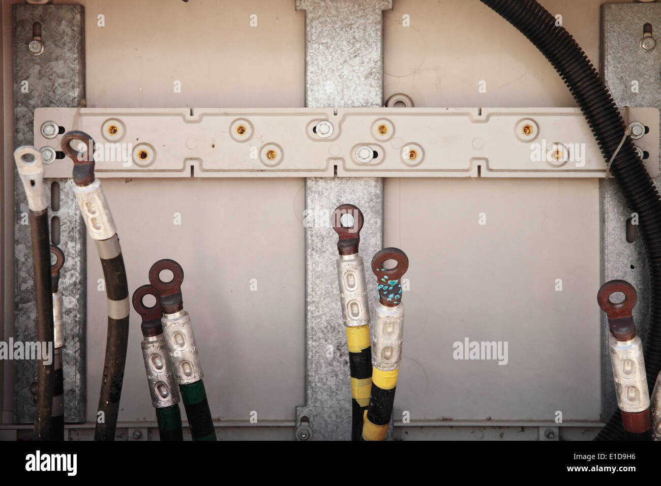 Messy Electrical Control Panel