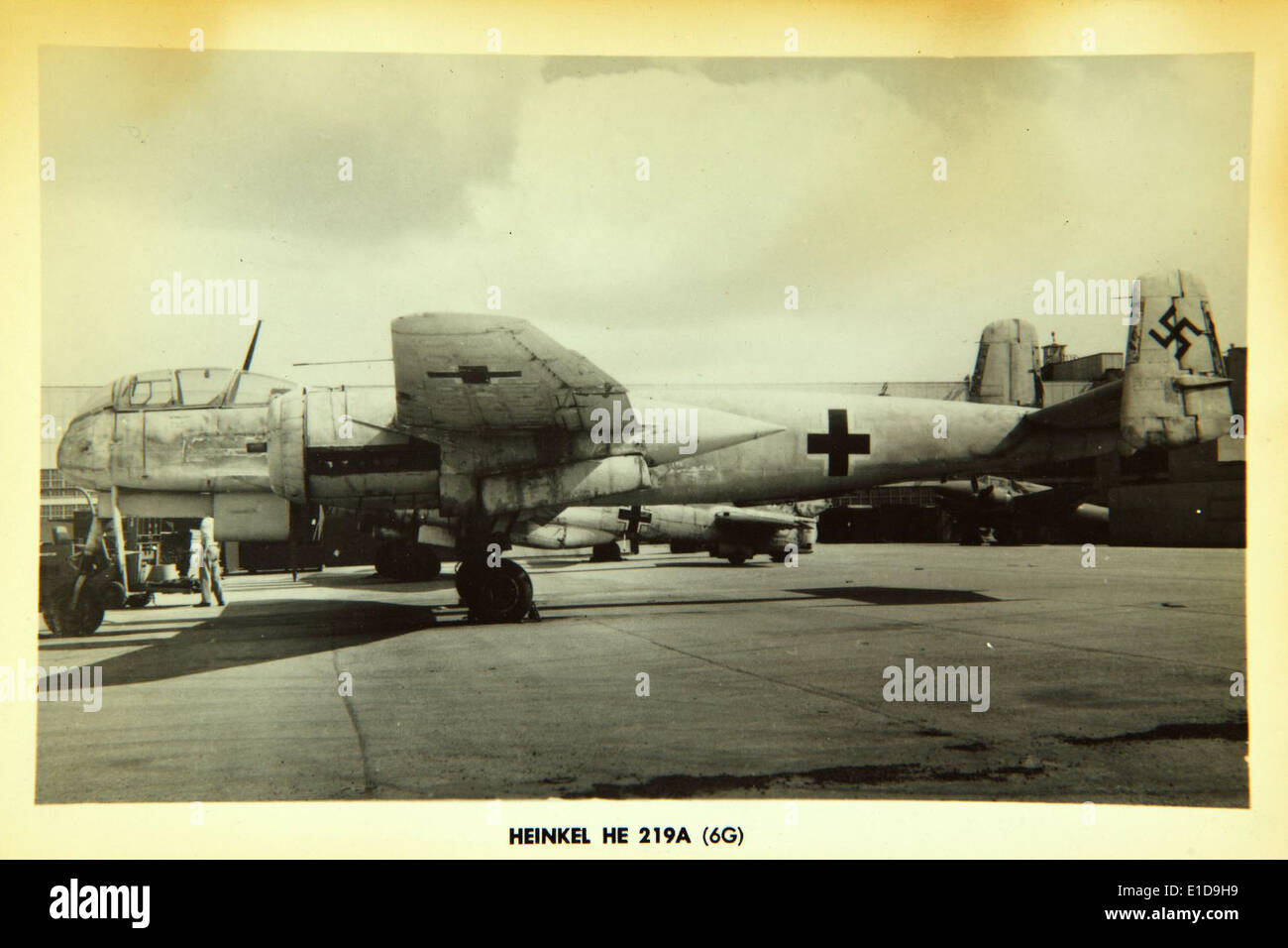 The Heinkel He 219, nicknamed 'Uhu,' was a German night fighter used ...
