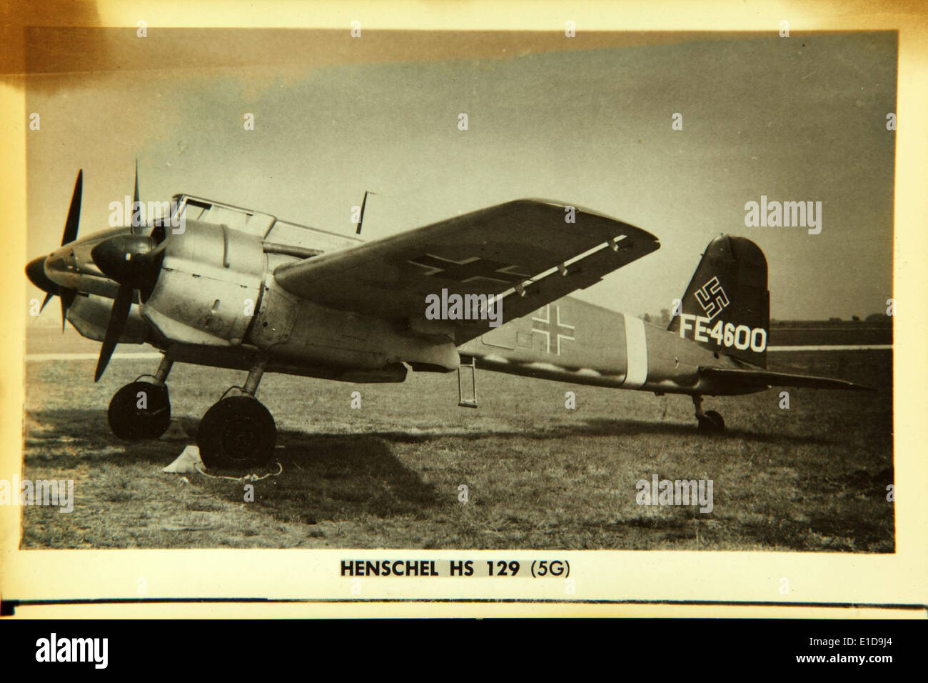 The Henschel HS 129 was a German ground-attack aircraft used during ...