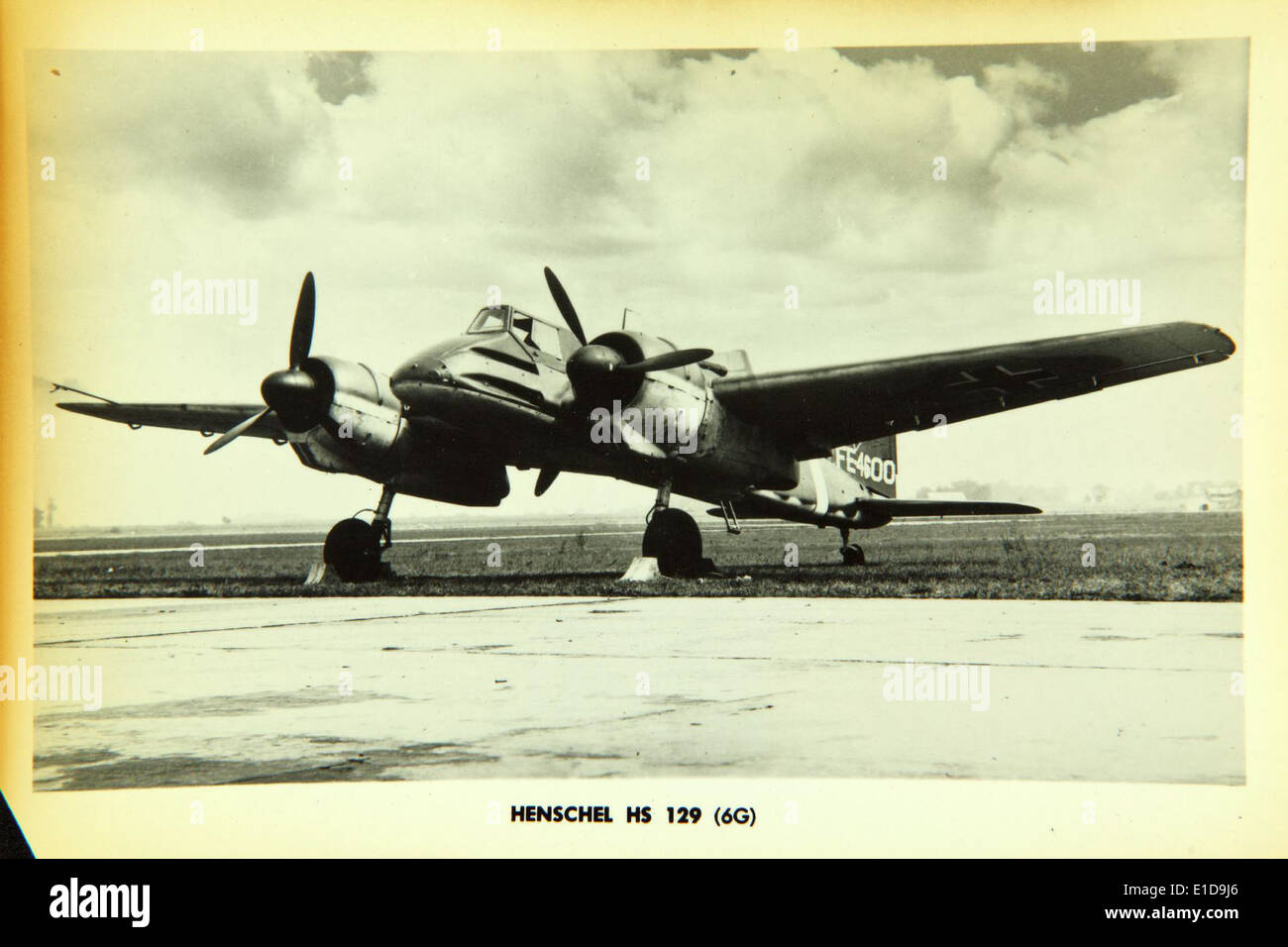 The Henschel HS 129 was a German ground-attack aircraft used during ...