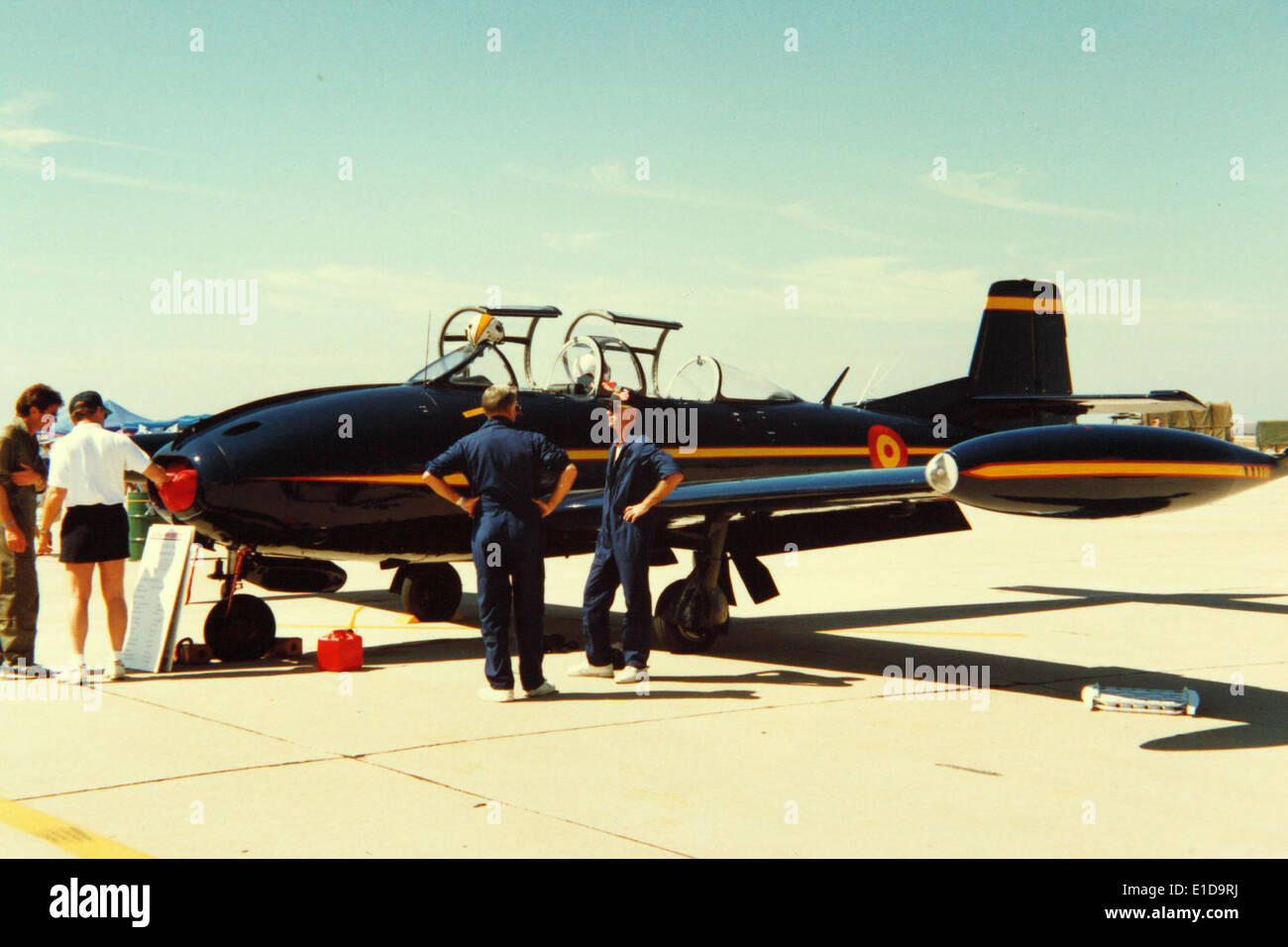 The Hispano-Suiza HA-200 Saeta was a Spanish-designed jet trainer that ...