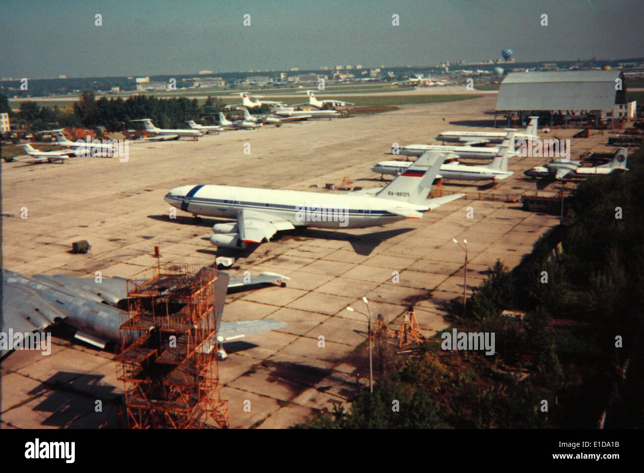 The Ilyushin Il 86 Aircraft High Resolution Stock Photography and ...