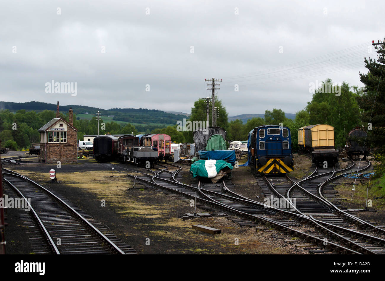 Speyside railway old hi-res stock photography and images - Alamy