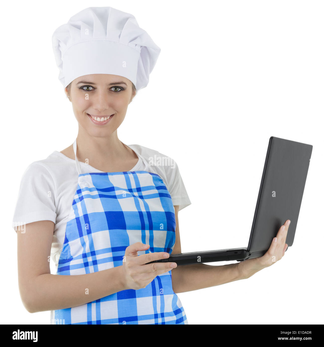Chef laptop hi-res stock photography and images - Alamy