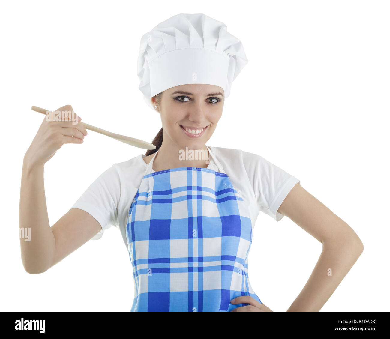 Cooking chef cook woman showing hi-res stock photography and images - Alamy