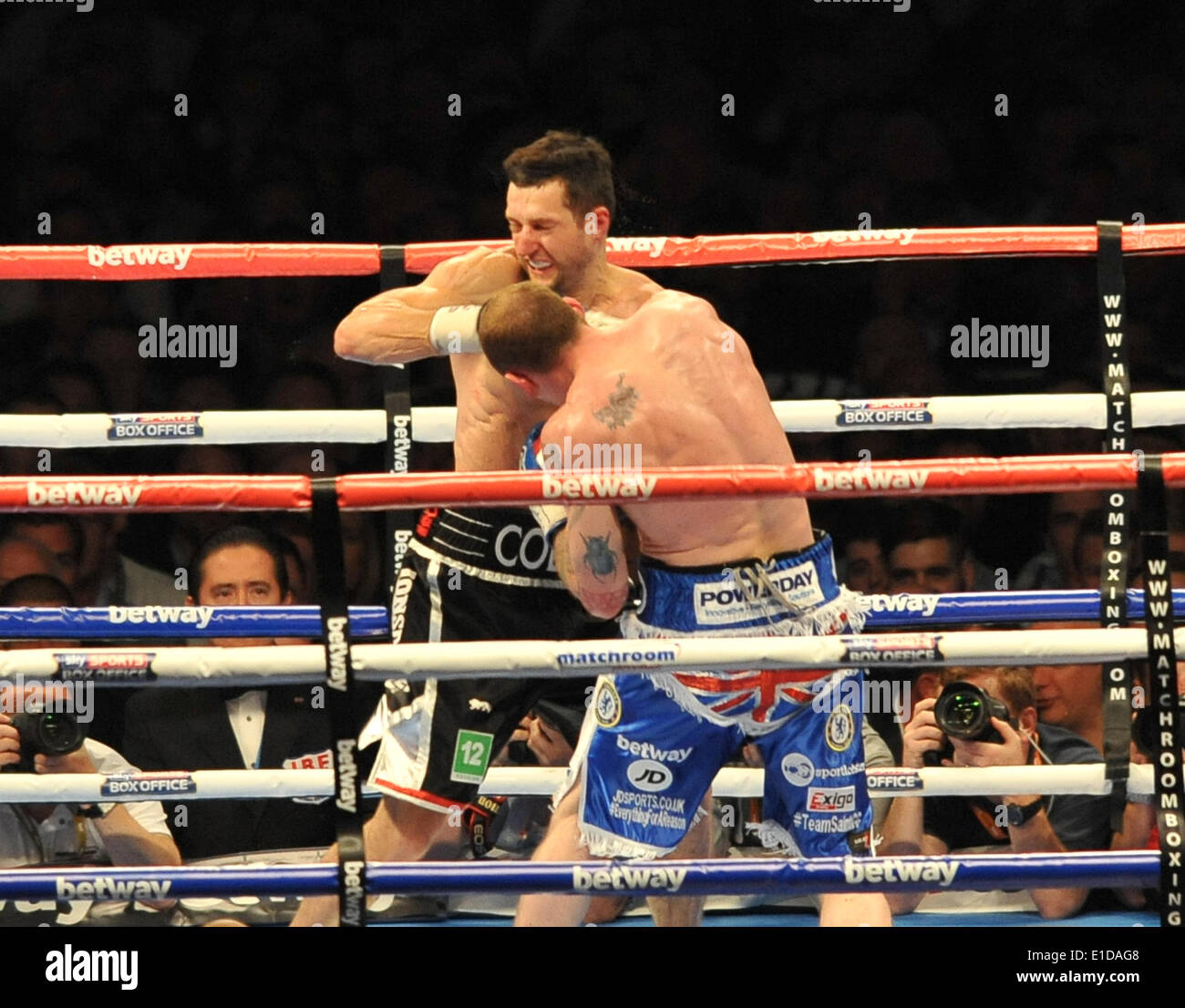 Wembley Stadium, London, UK. 31st May, 2014. WBA and IBF Super ...