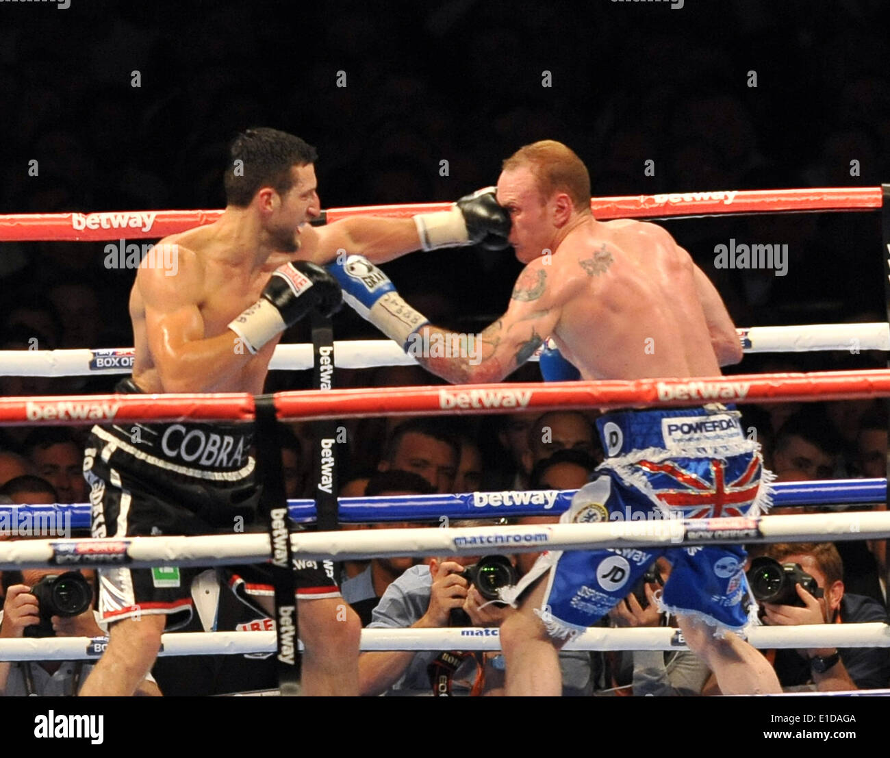 World super middleweight championship hi-res stock photography and ...