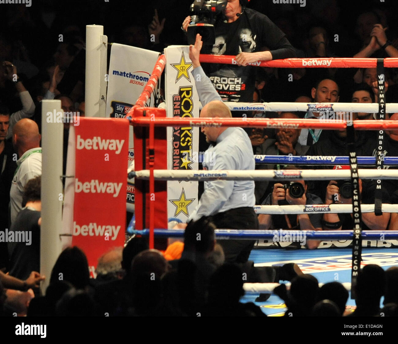 Wembley Stadium, London, UK. 31st May, 2014. WBA and IBF Super ...