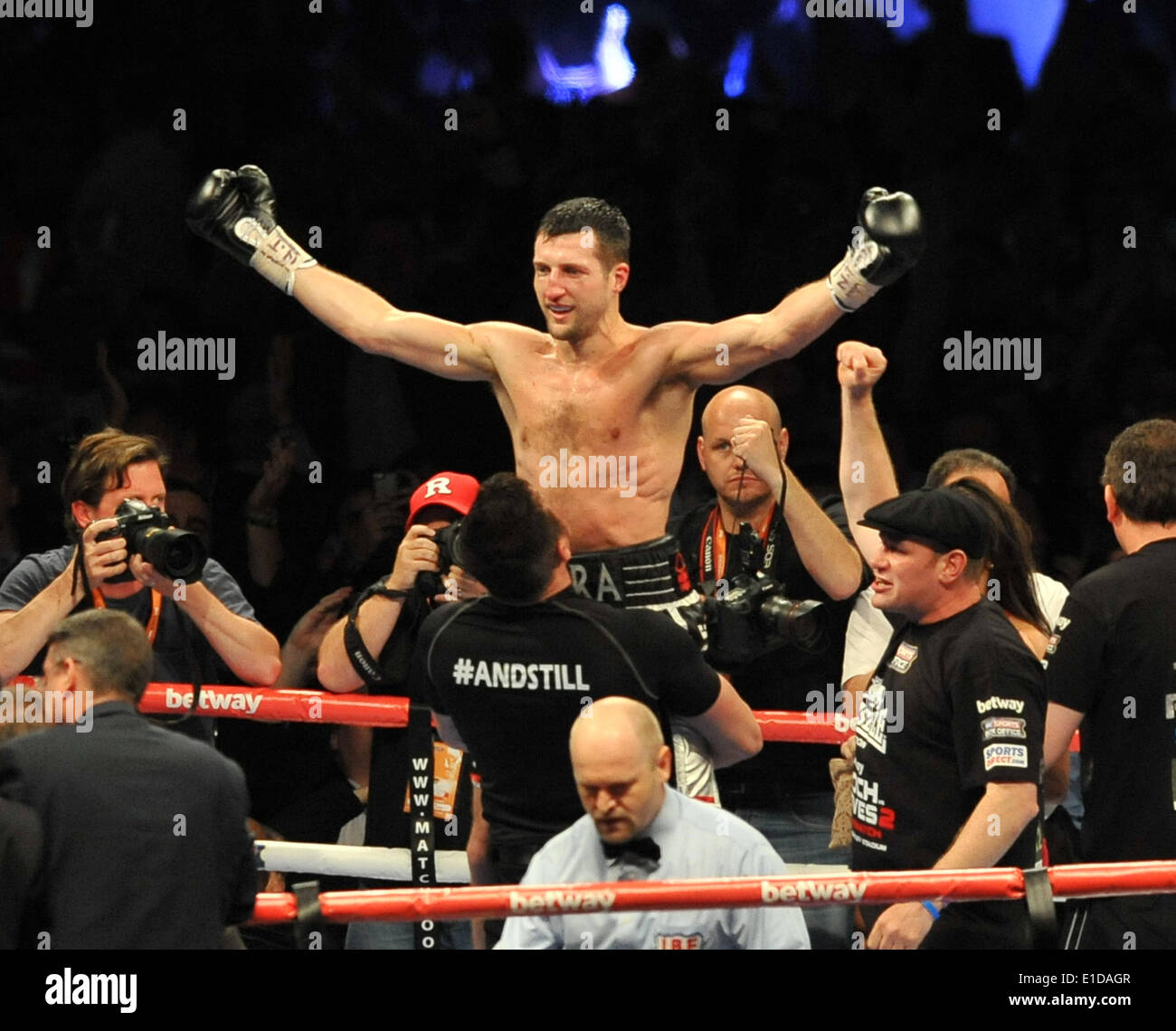 Wembley Stadium, London, UK. 31st May, 2014. WBA and IBF Super ...