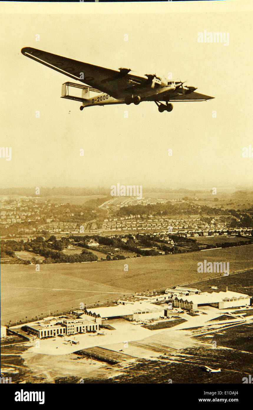 The Junkers G.38 was a large German transport aircraft developed in the ...