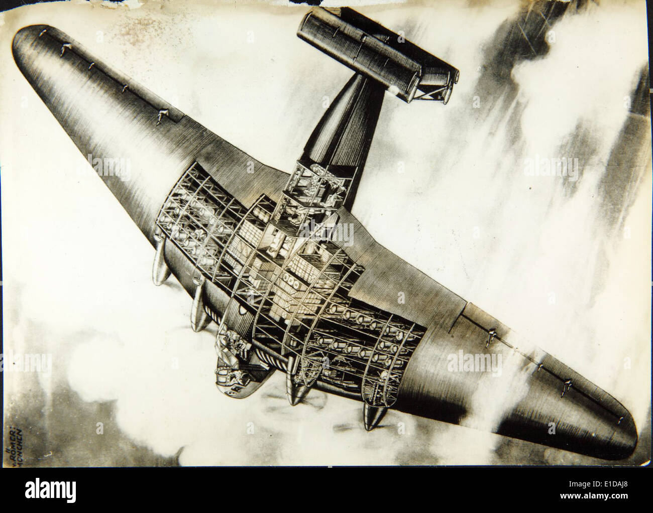 The Junkers G.38 was a German four-engine commercial aircraft first ...