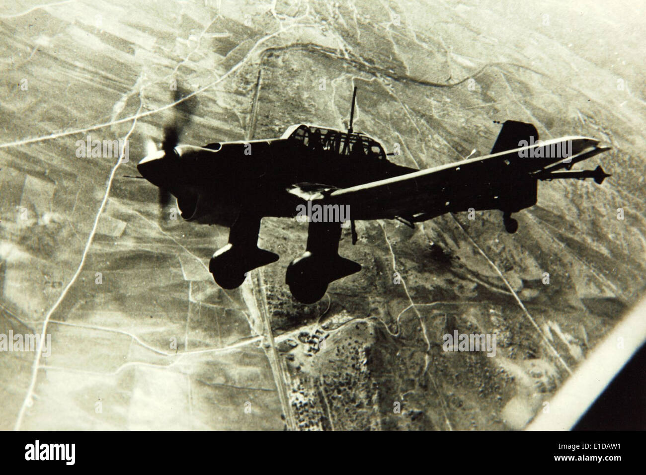 The Junkers Ju.87, also known as the Stuka, was a German dive bomber ...