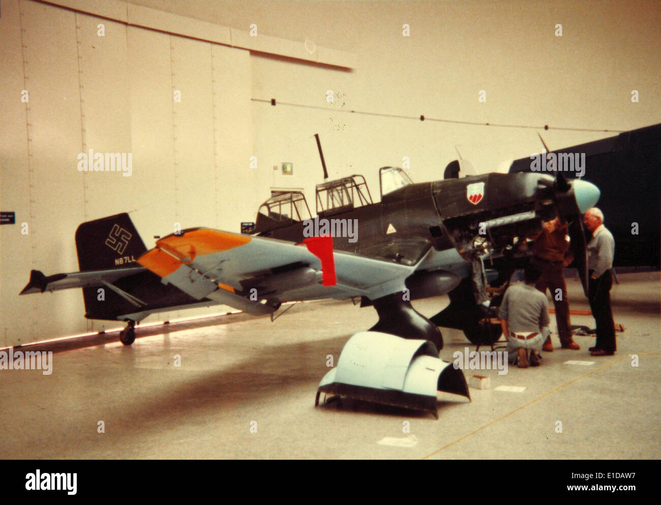 The Junkers Ju 87, also known as the Stuka, was a German dive bomber ...