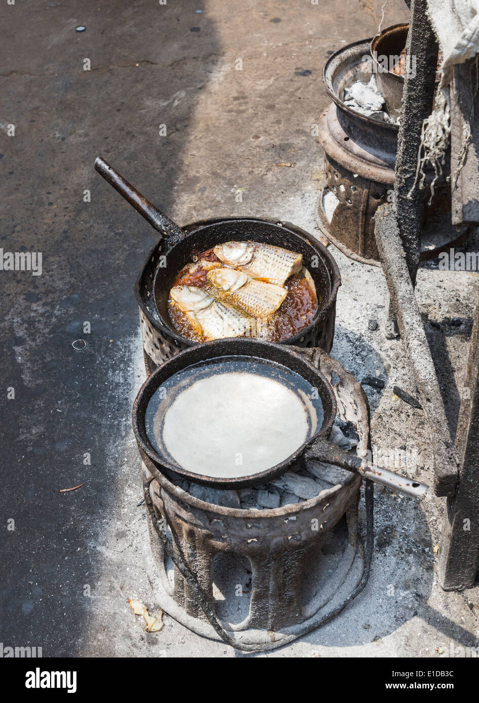 Cooking Charcoal Brazier High Resolution Stock Photography and Images ...