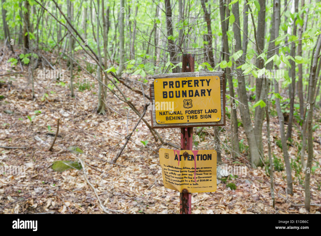 Land survey marker hi-res stock photography and images - Alamy