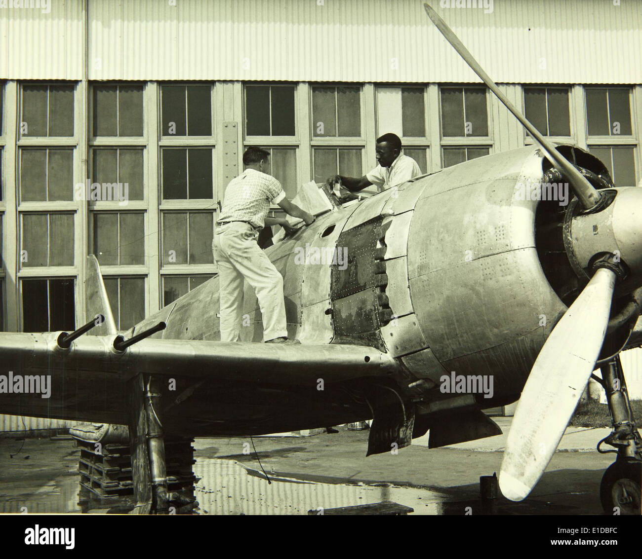 The Kawanishi N1K1 Shiden, a Japanese World War II fighter aircraft ...