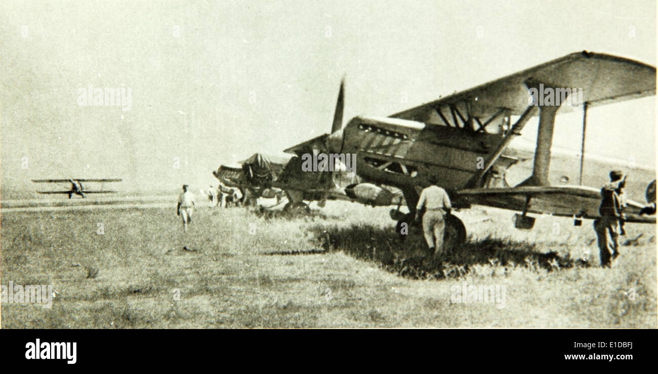 Kawasaki, KDA-2 , Type 88 Light bomber Stock Photo - Alamy
