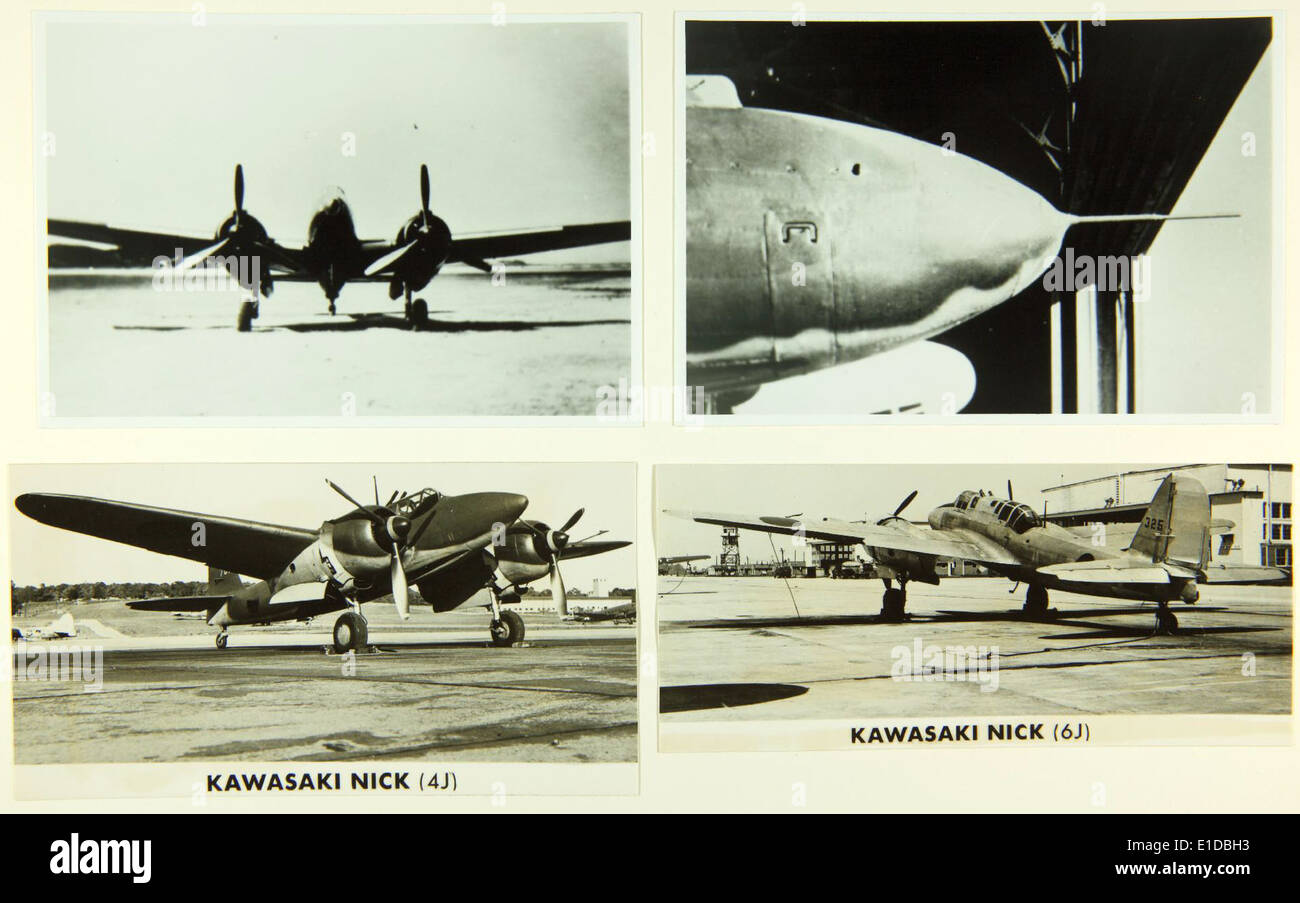 Kawasaki, Ki-45, Nick Stock Photo - Alamy