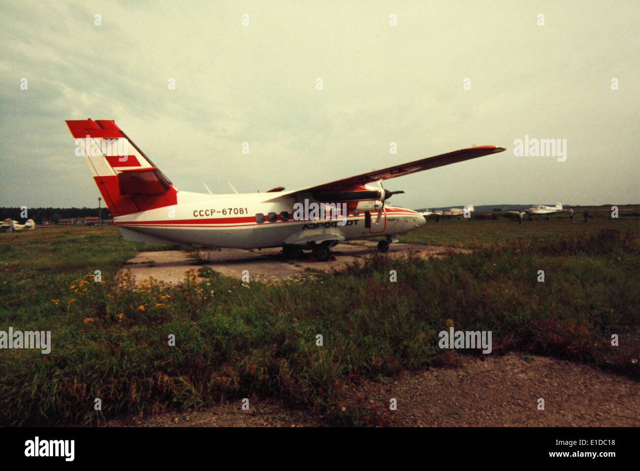 The Let L-410 is a twin-engine short-range transport aircraft designed ...
