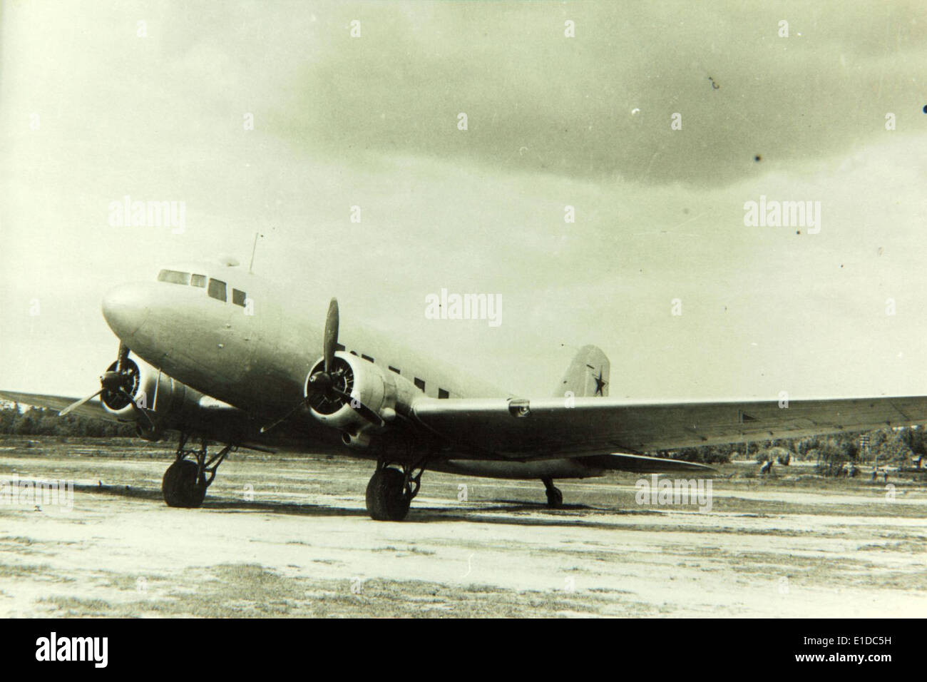 The Lisunov Li-2, a Soviet-built version of the Douglas DC-3, was ...