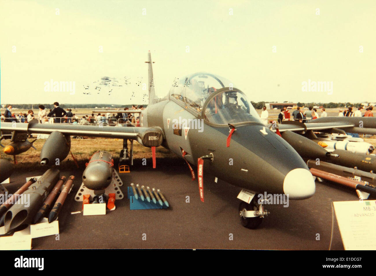 The Macchi M.B. 339 is a light jet trainer aircraft used by the Italian ...