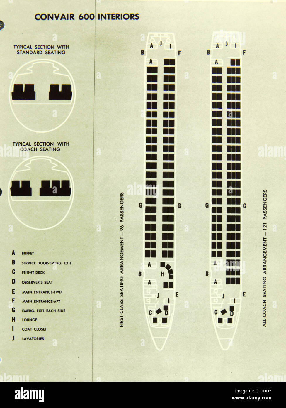 Convair , 600 Stock Photo - Alamy