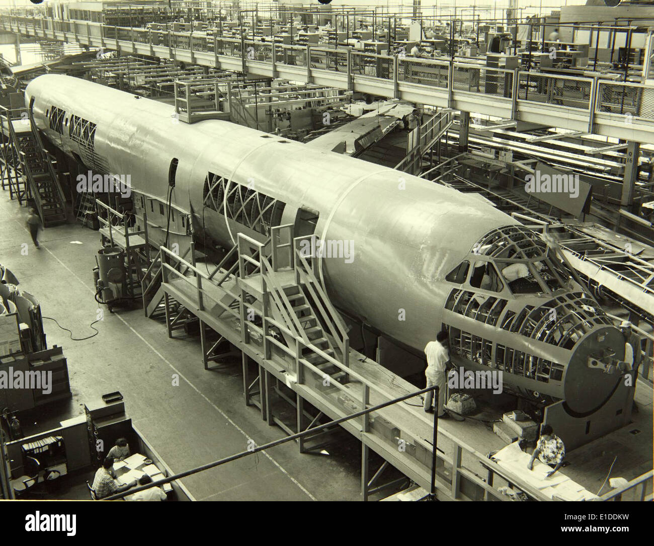 Photograph of the Convair 990 Coronado, originally designed as the ...