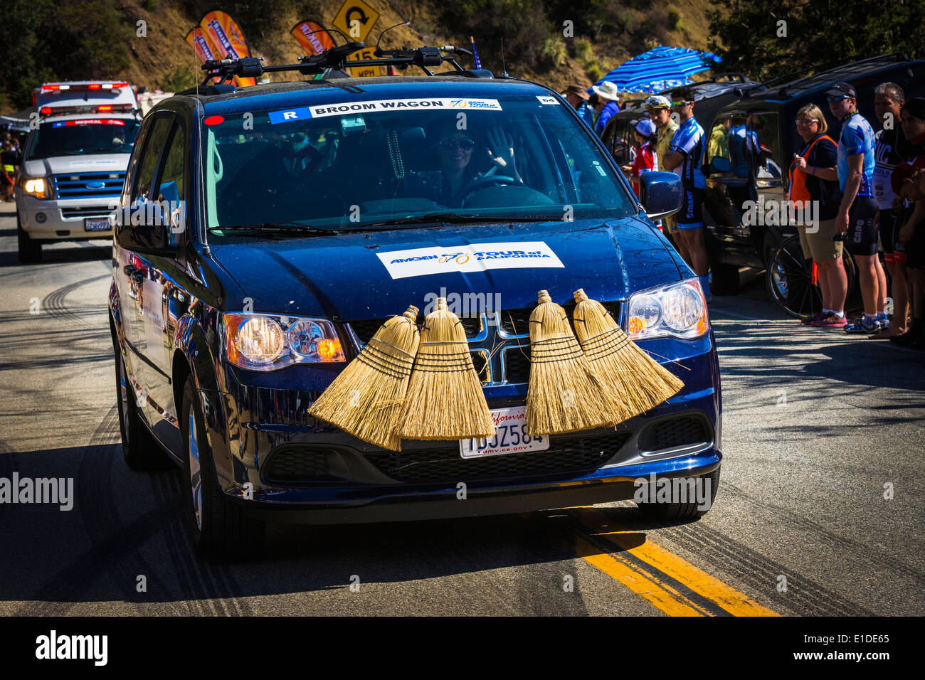 Motorized road sweeper hi-res stock photography and images - Alamy