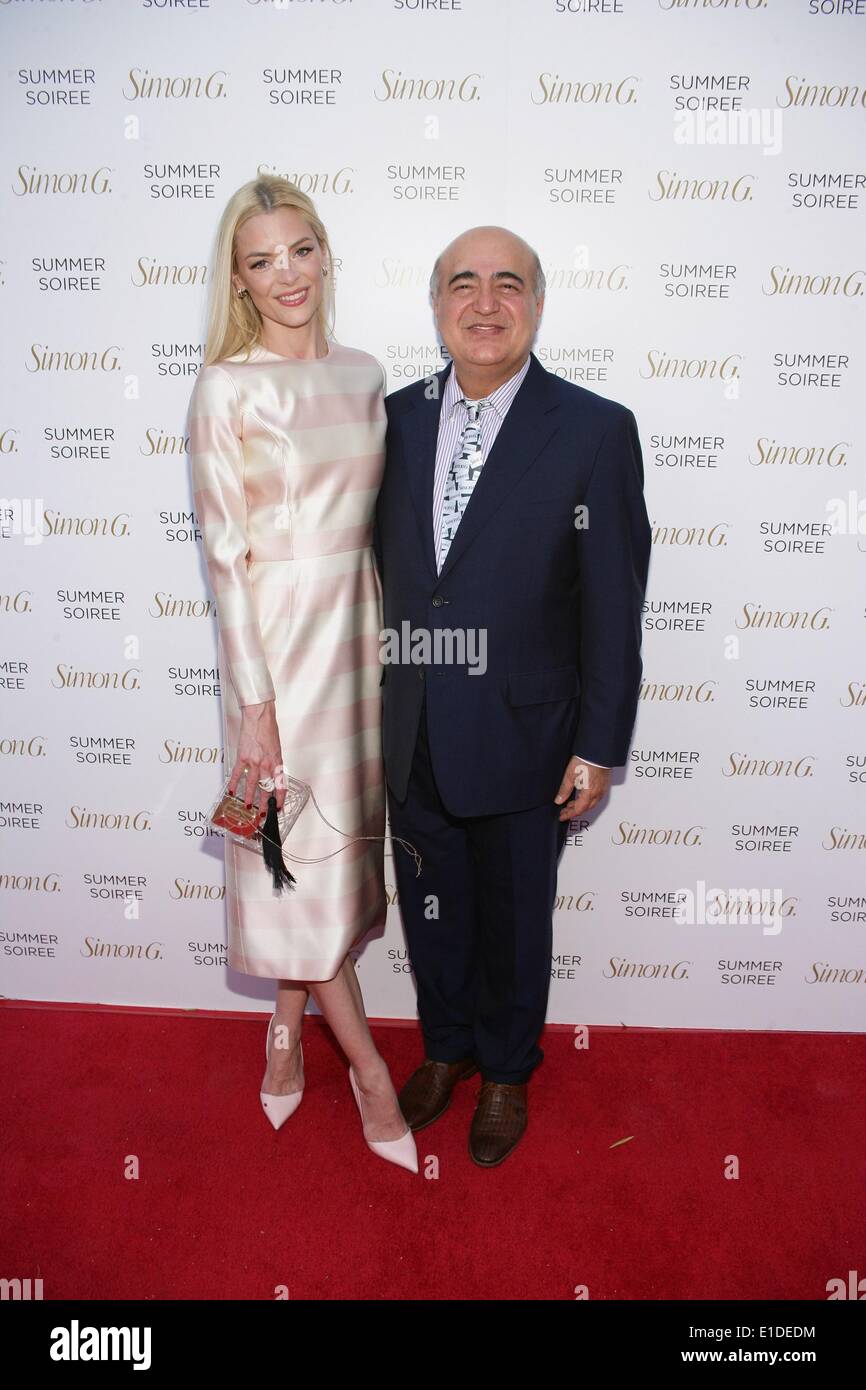 Las Vegas, NV, USA. 31st May, 2014. Jaime King, Simon G at arrivals for ...