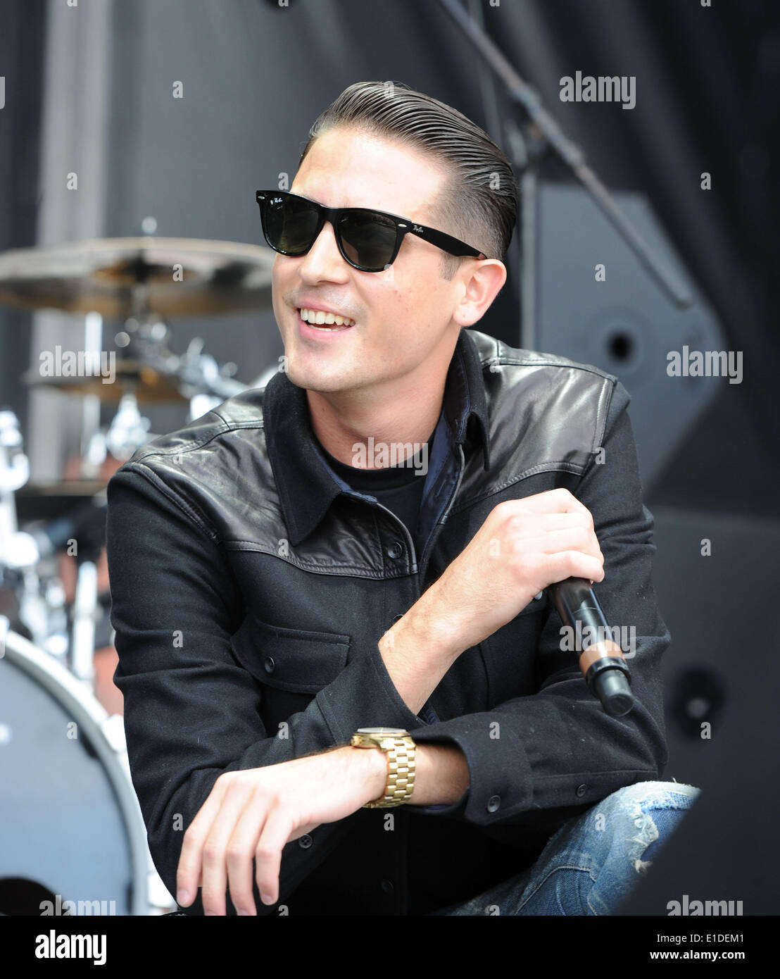 Philadelphia, Pennsylvania, USA. 31st May, 2014. Rapper G-EAZY ...