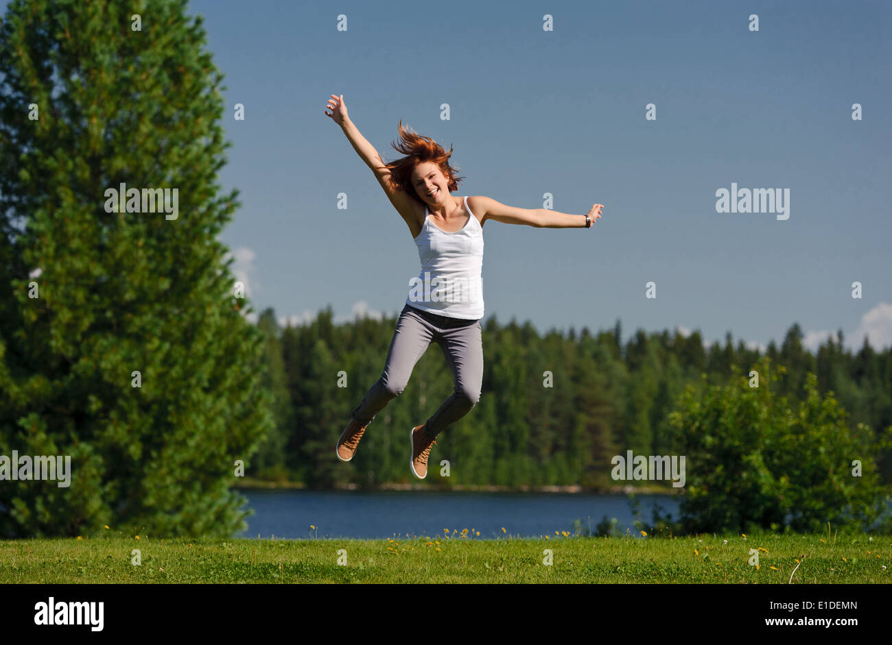 Casual celebrating hi-res stock photography and images - Alamy