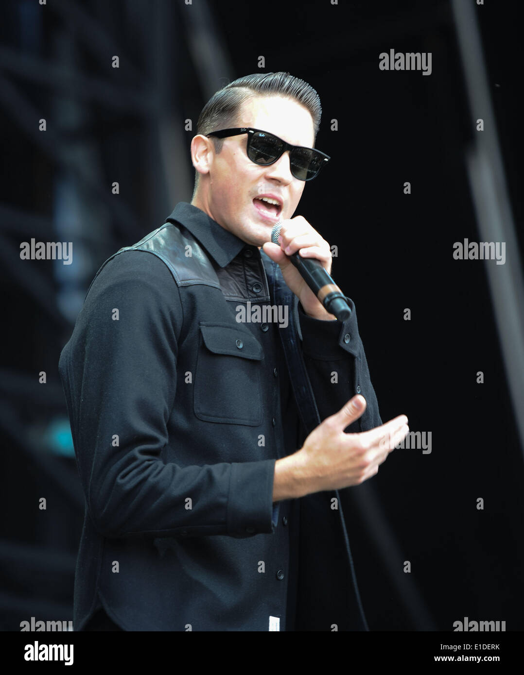 Philadelphia, Pennsylvania, USA. 31st May, 2014. Rapper G-EAZY ...