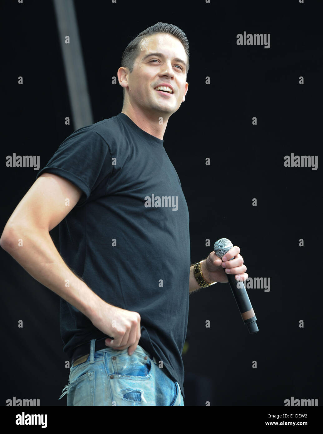 Philadelphia, Pennsylvania, USA. 31st May, 2014. Rapper G-EAZY ...