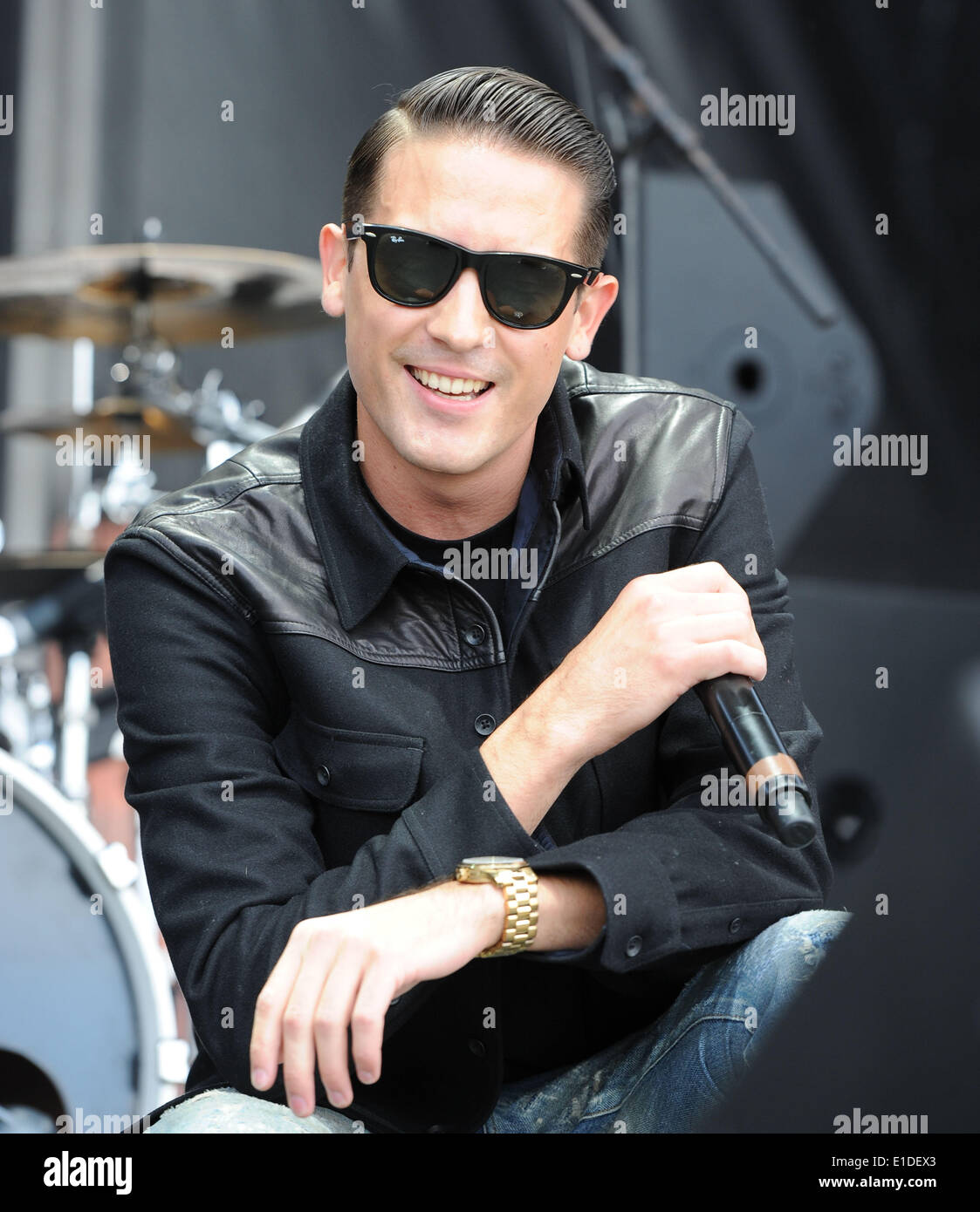 Philadelphia, Pennsylvania, USA. 31st May, 2014. Rapper G-EAZY ...