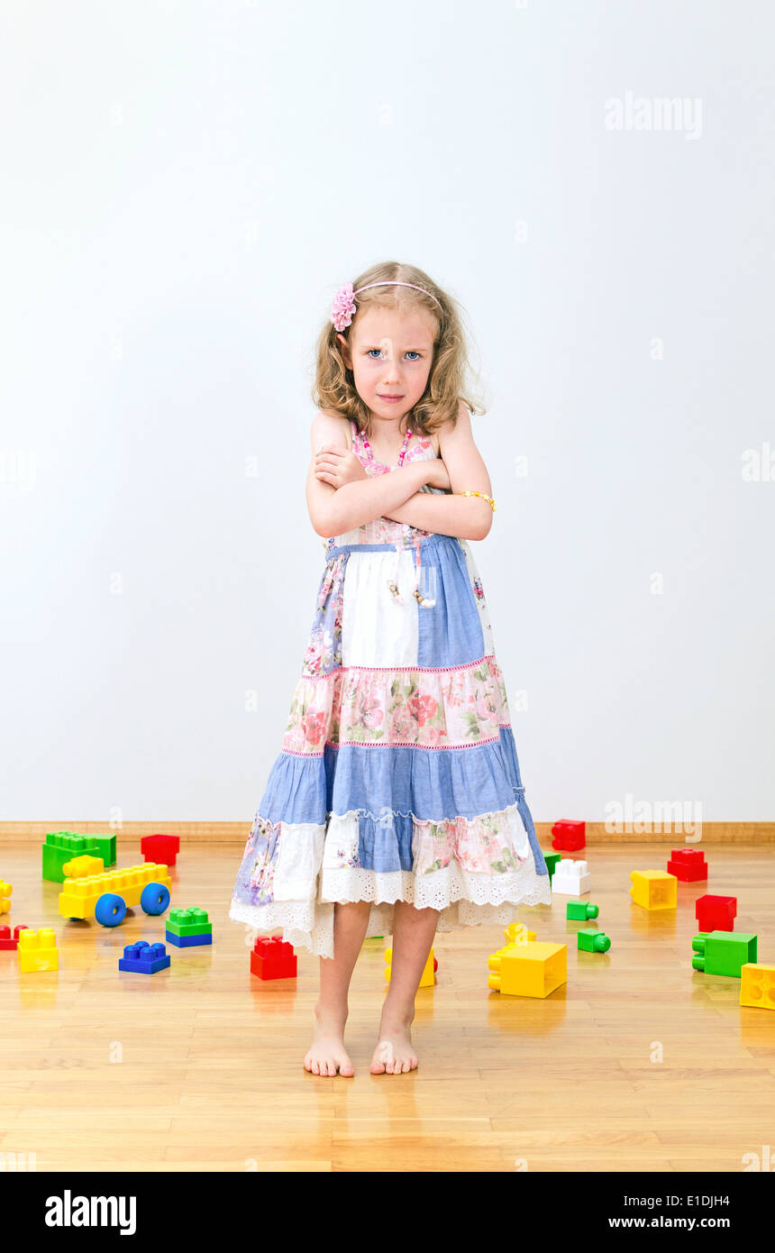 Angry kid cleaning room hi-res stock photography and images - Alamy