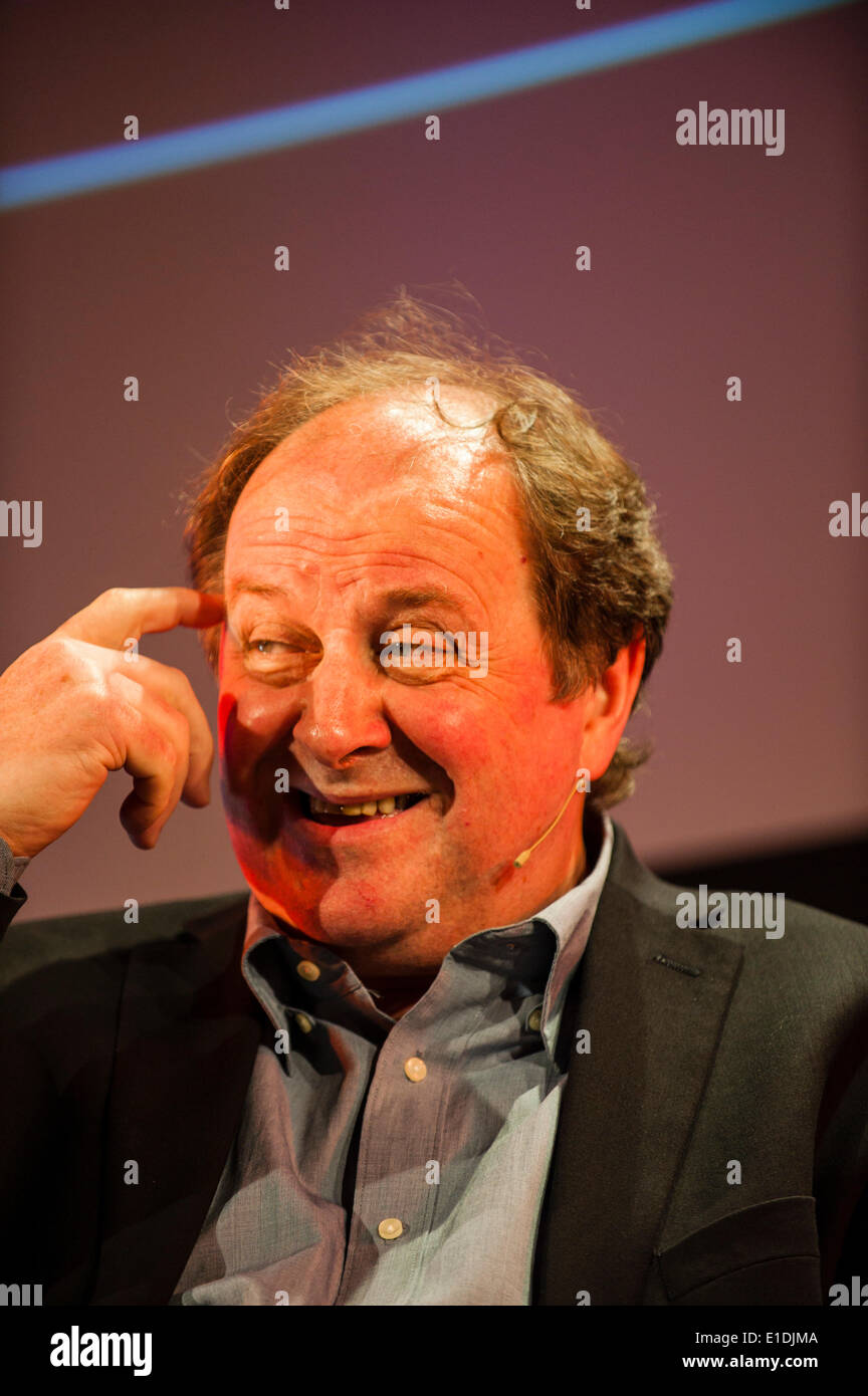 Hay-on-Wye, Powys, UK. 1st June, 2014. The broadcaster James Naughtie ...