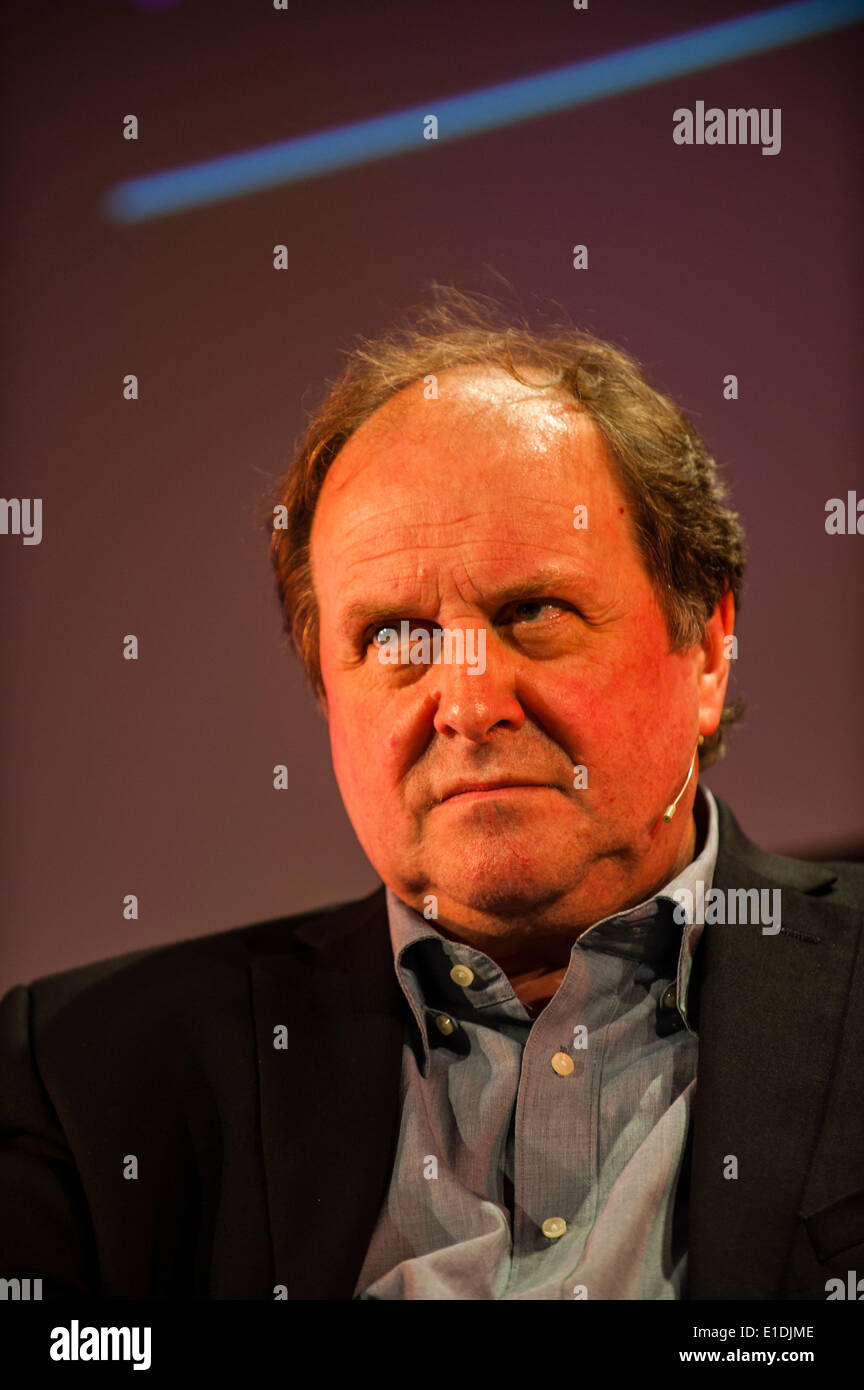 Hay-on-Wye, Powys, UK. 1st June, 2014. The broadcaster James Naughtie ...