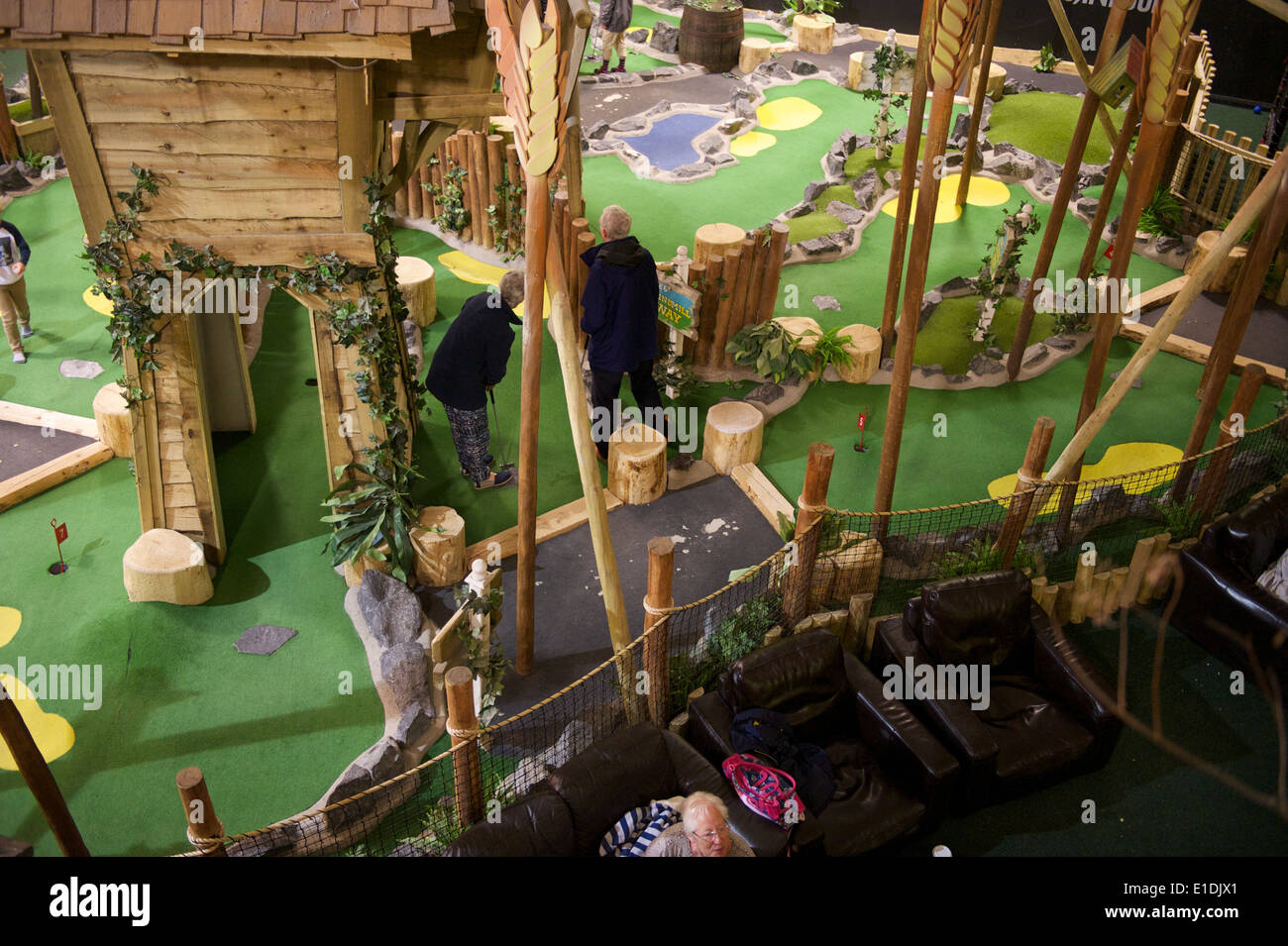 Crazy Golf Course Stock Photos & Crazy Golf Course Stock Images - Alamy