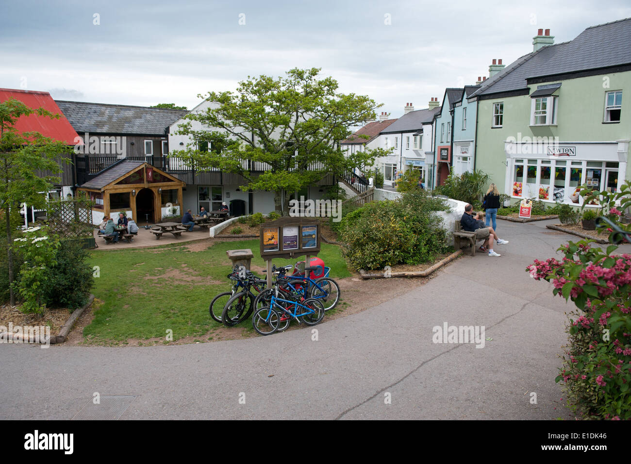 Bluestone village holiday centre in Pembrokeshire wales Stock Photo - Alamy