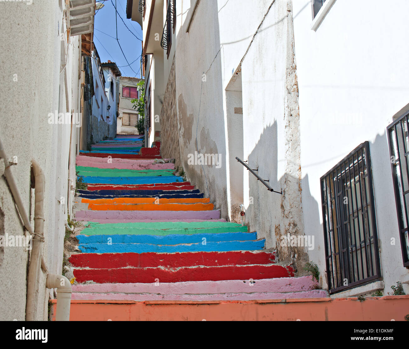 Rainbow steps turkey hi-res stock photography and images - Alamy