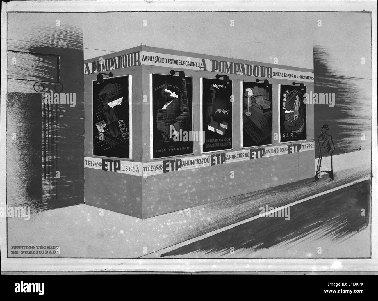 Cartazes publicitários in Portugal, designed by Mário Novais, showcase ...