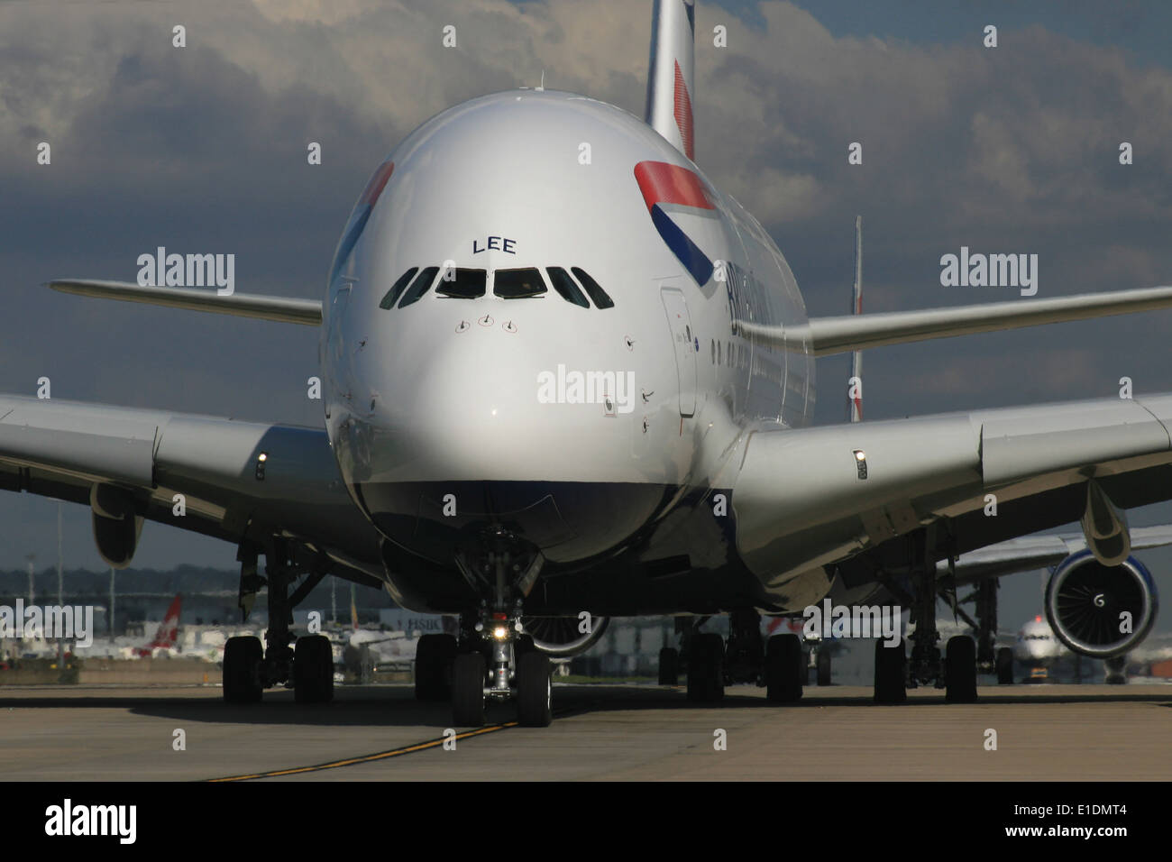 AIRBUS A380 BA Stock Photo - Alamy