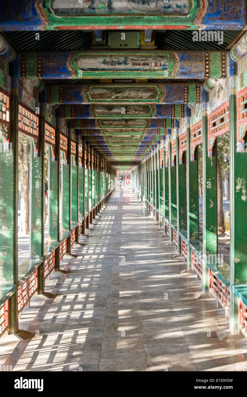 Long corridor china hi-res stock photography and images - Alamy
