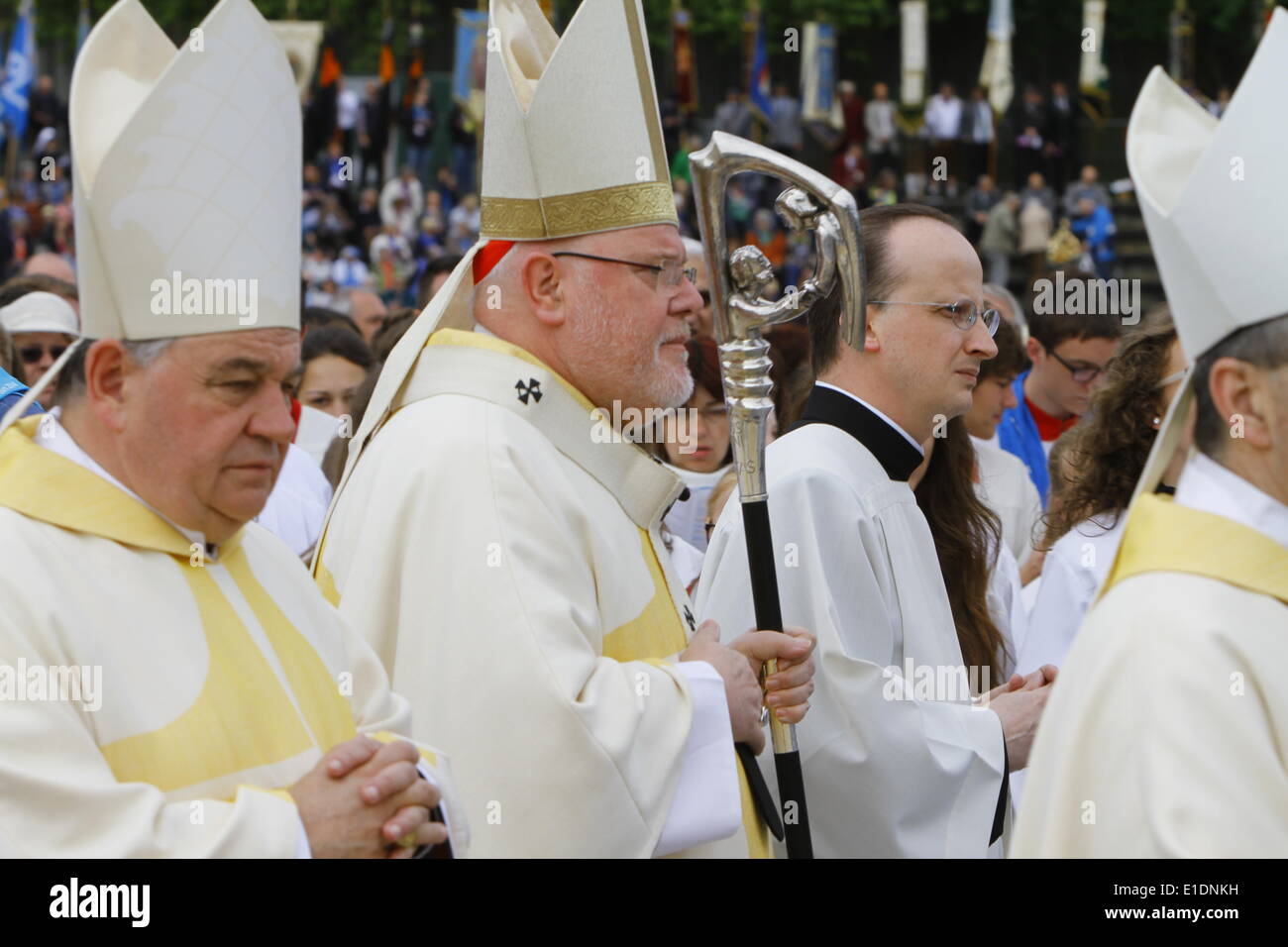 REGENSBURG, GERMANY- JUNE 1: Reinhard Marx, the Cardinal archbishop of ...